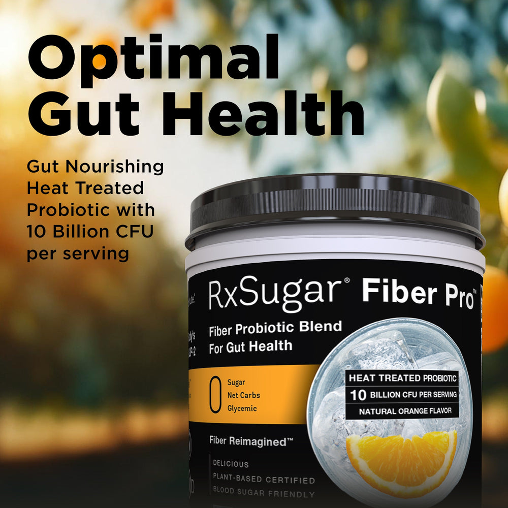Fiber Pro - Fiber 10 Billion CFU Heat Treated Probiotic - RxSugar®