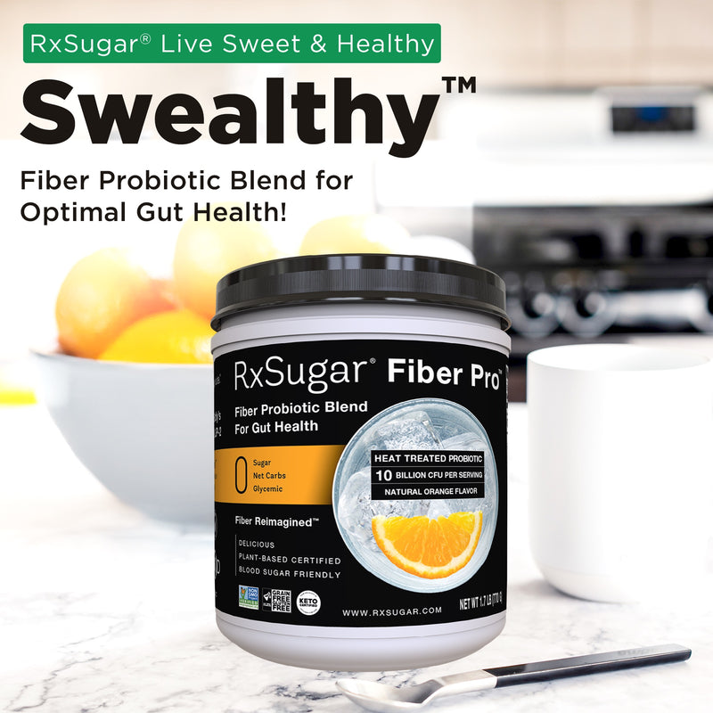 Fiber Pro - Fiber 10 Billion CFU Heat Treated Probiotic - RxSugar®