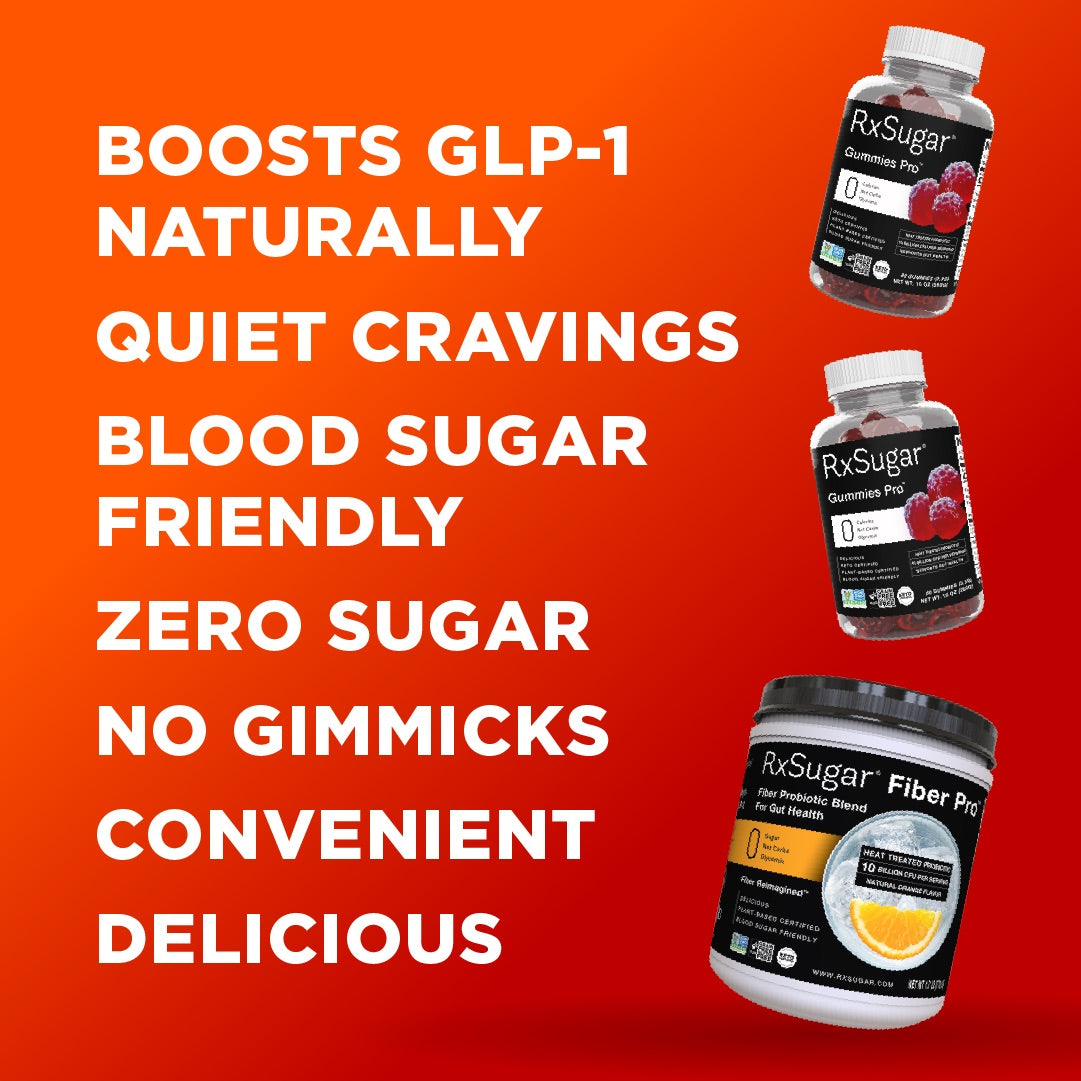 RxSugar Cravings Control Starter Bundle | Naturally Boost GLP-1 - RxSugar®