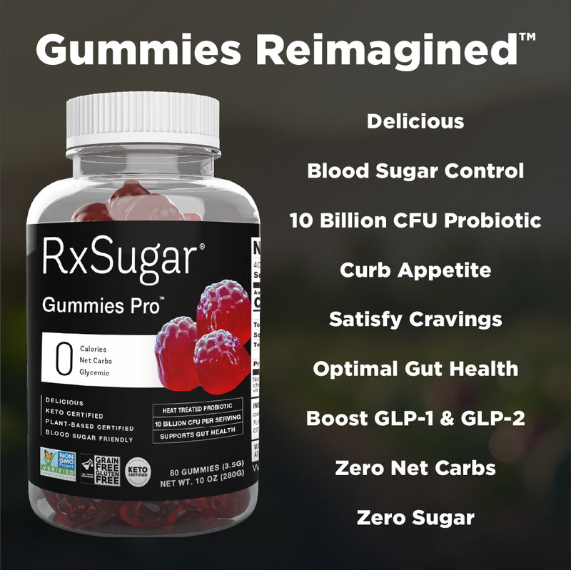 RxSugar Cravings Control Starter Bundle | Naturally Boost GLP-1 - RxSugar®